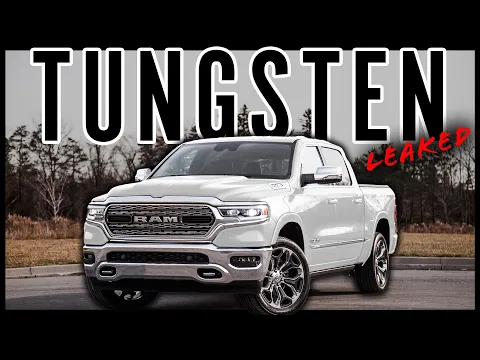 2025 Ram 1500 Tungsten Confirmed With 510-hp Hurricane 3.0L Twin-Turbo ...
