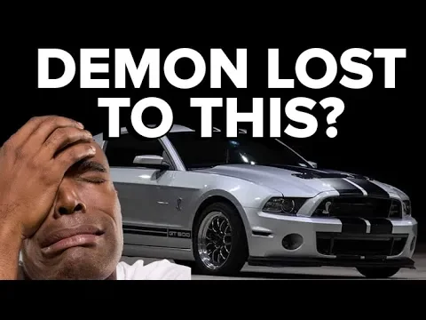 Dodge Challenger Demon Drag Races Ford Mustang GT500, Gets Exorcised ...