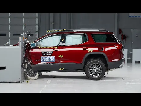 2017 GMC Acadia Crashes Its Way to Earn Top Safety Pick Rating ...