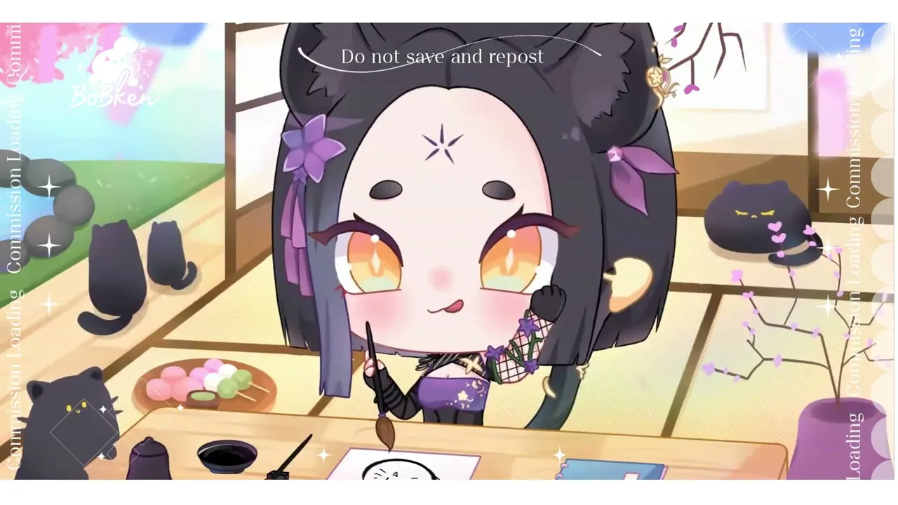 Starting Soon / BRB / Ending Screen : CHIBI ANIMATED by BoBken (@BoBken ...