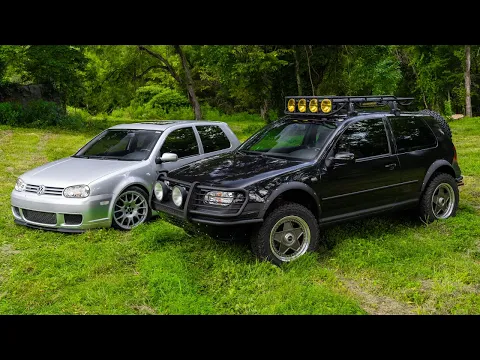 This Lifted VW Golf MK4 Off-Roader Was Once a Salvage Title, Hit or ...